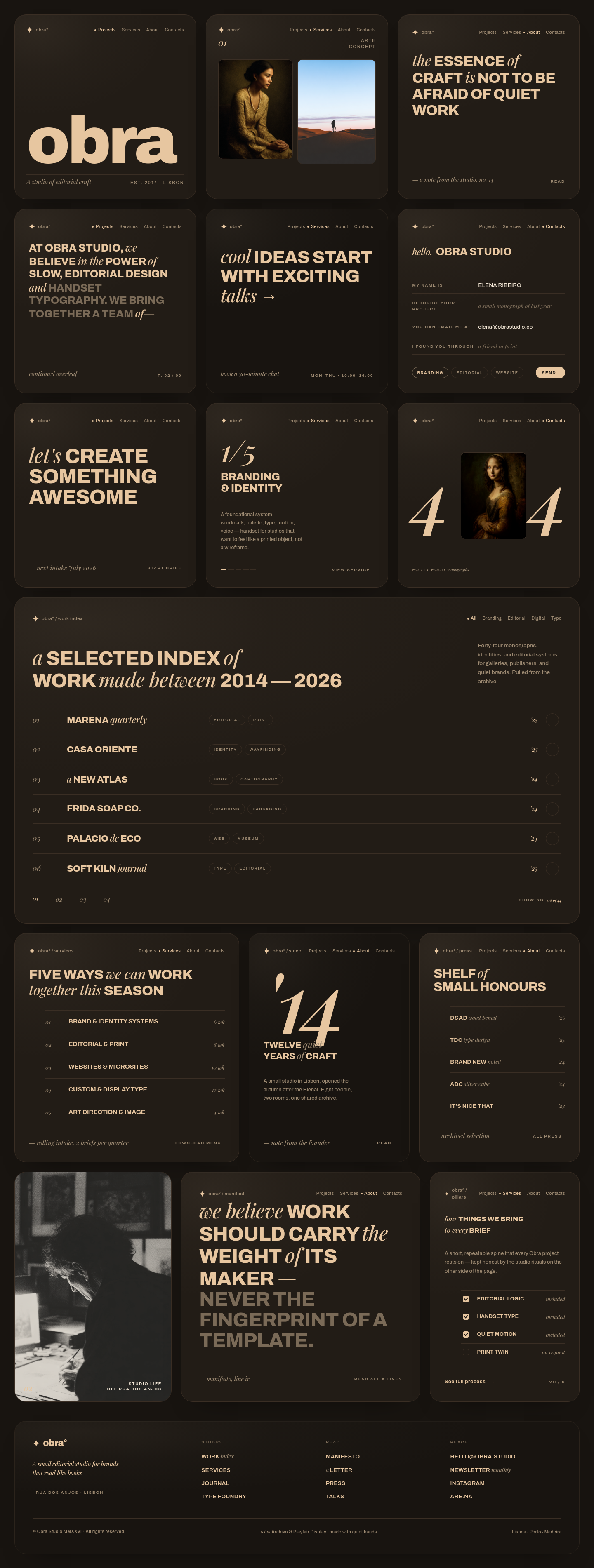 Obra Studio - Uiverse Design